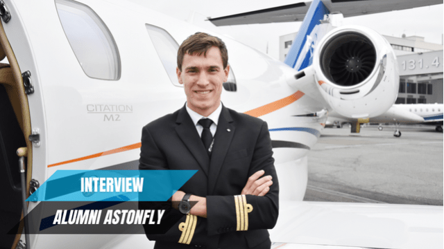 Portrait Alumni - Sylvain BATY, Apprenti Pilote Astonjet Cessna ...